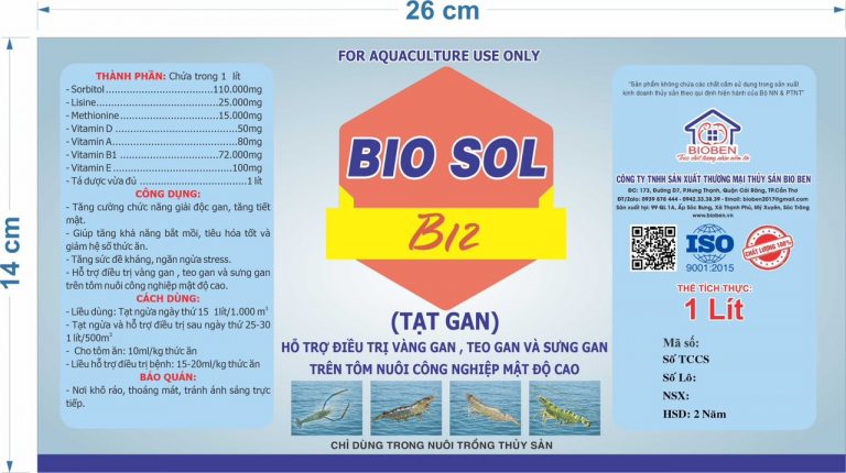 Trang chủ - Thuốc thuỷ Sản Chất Lượng Cao Bioben